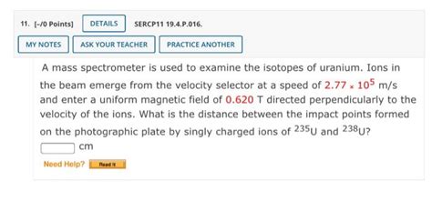 Solved 11 [ 70 Points Details Sercp11 19 4 P 016 My Notes