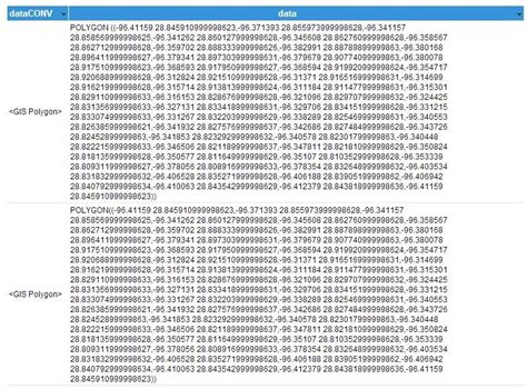 Yellowfin Bi Gis Map From Wkt Polygons No Chart Results