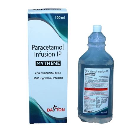 Paracetamol 100ml At ₹ 242 Paracetamol Infusion In Barwala Id