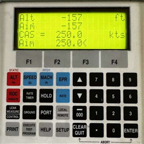 Avionics Druck ADTS405 Aircraft Air Data Test Set Aircraft Listing Plane Sales Australia