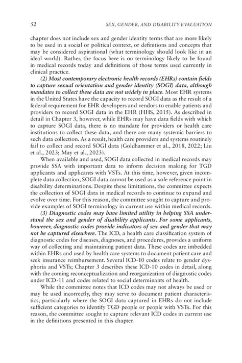 2 Clinical Conceptions Of Sex And Gender Sex And Gender Identification And Implications For