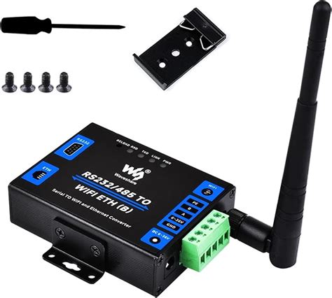 Amazon Com Waveshare RS232 485 To WiFi And Ethernet Converter Serial Server Modbus Gateway