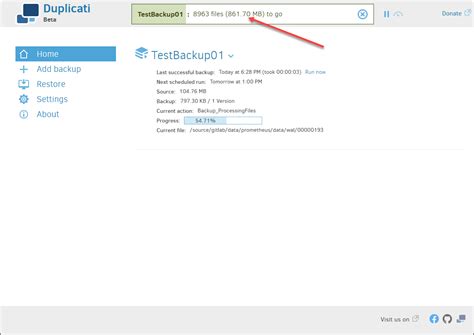 backup docker volumes with duplicati and docker compose virtualization howto