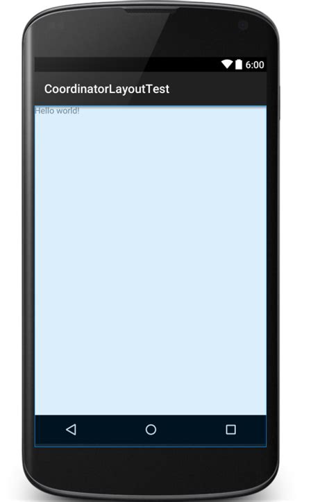 Android Coordinatorlayout Moves Content Stack Overflow