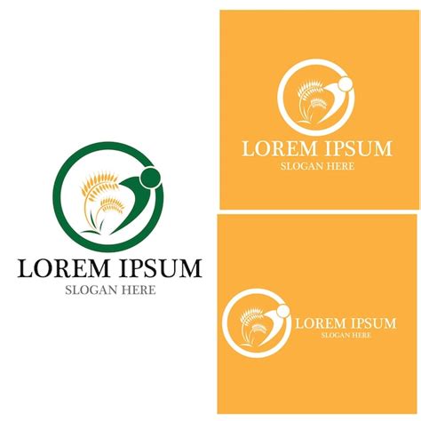 Premium Vector Agriculture Wheat Vector