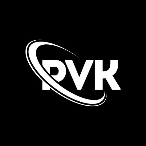 Pvk Logo Pvk Letter Pvk Letter Logo Design Initials Pvk Logo Linked With Circle And Uppercase