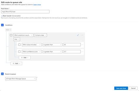 Use Effort Estimation Model In Unified Routing Microsoft Learn