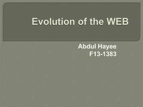 Web Browsers Ppt Browsers Computer Software And Applications