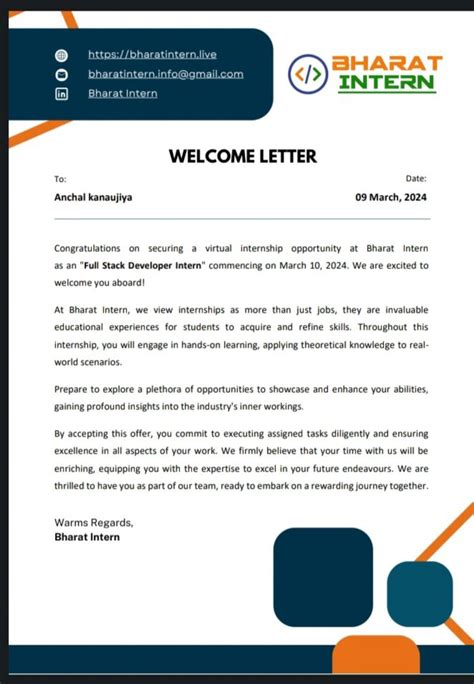 Anchal Kanaujiya On Linkedin Bharatintern