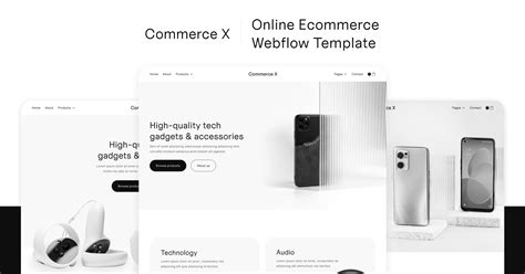 Checkout Paypal Commerce X Webflow Ecommerce Website Template