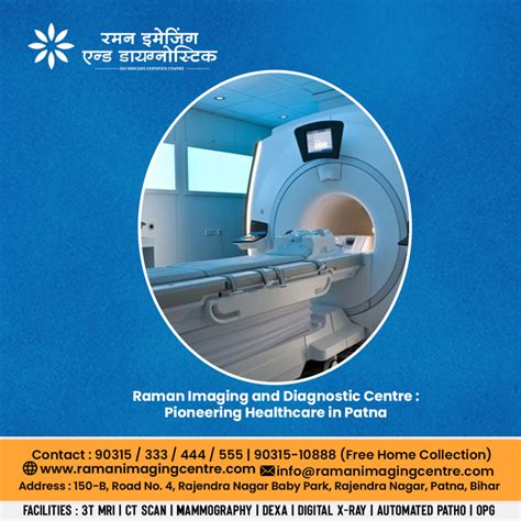 Raman Imaging And Diagnostic Centre Your Go To Destination For Accurate Pathology Tests In