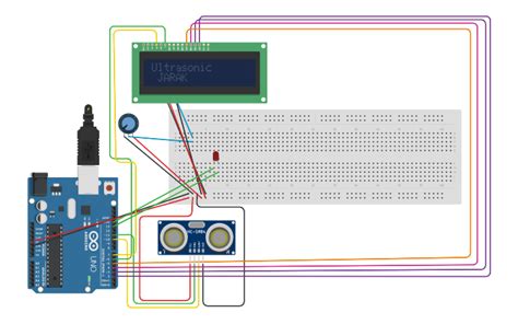 Circuit Design Sensor Jarak Ardy 3kb05 21118023 Tinkercad