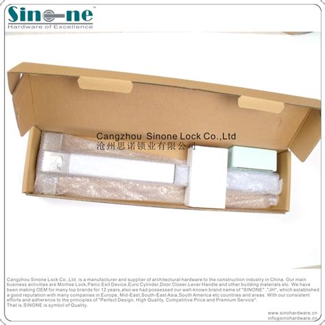 Ansi Grade1 Panic Exit Device Latch Lock Horizontal Push Bar For Commercial Single Double