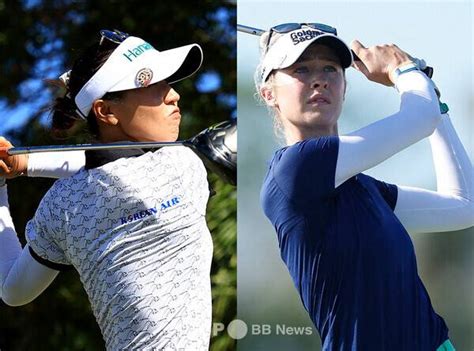 세계1위 출신 리디아고·넬리코다 Lpga 드라이브온 챔피언십 첫날 공동 선두