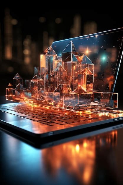 Premium Ai Image Computer Mockup