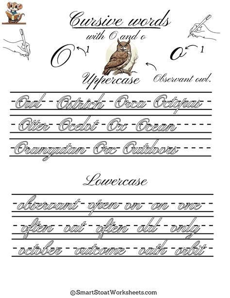 Writing Cursive Words