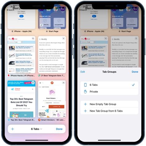 IOS All The New Safari Features IPhone Hacks IPhone IPad IOS Blog