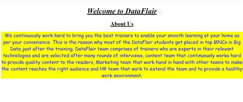 Html Styles Attribute And Its Types Dataflair