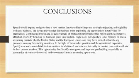 Spotify Market Analysis Pptx