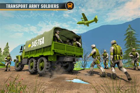 Army Transport Military Games For Android Download