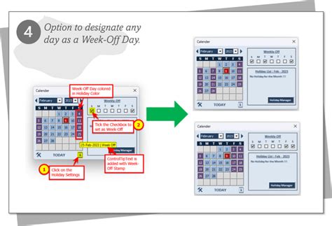 Dynamic Date Picker Calendar