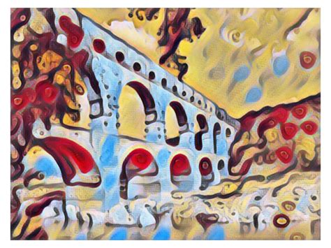 infer neural style transfer · image generation algorithm · ikomia hub