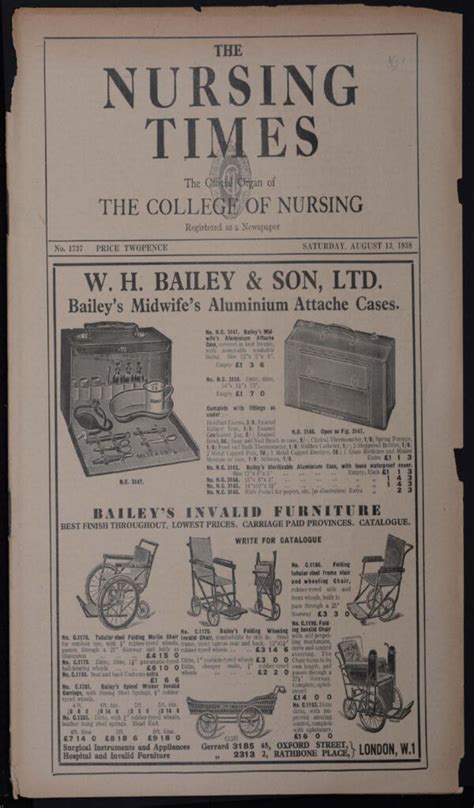 Issue 1737 1938 08 13 Nursing Times