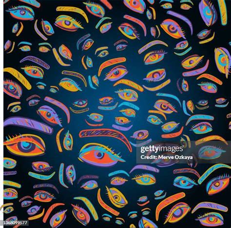 513 Creepy Eyes Drawing High Res Illustrations Getty Images