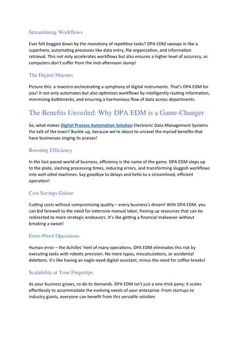 Ppt Revolutionizing Workflows With Digital Process Automation