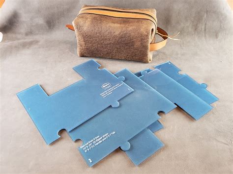 Dopp Kit Shaving Kit Template Set Makers Leather Supply
