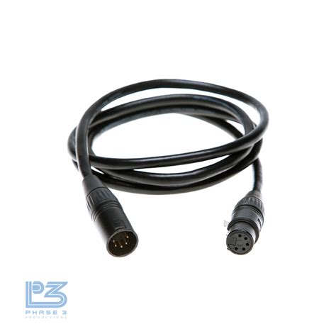 5 Pin Dmx Cable Phase 3 Productions