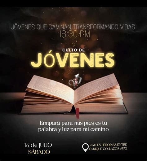 Culto De JÓvenes Logos De Iglesias Palabras De La Biblia Maraton De