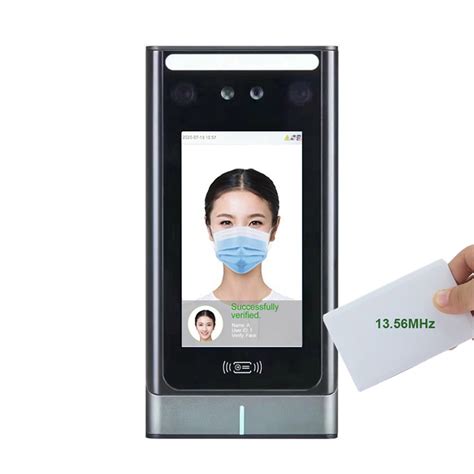 Clocking In Machine Tcp Ip Visible Light Palm Face Facial Recognition Time Attendance Terminal