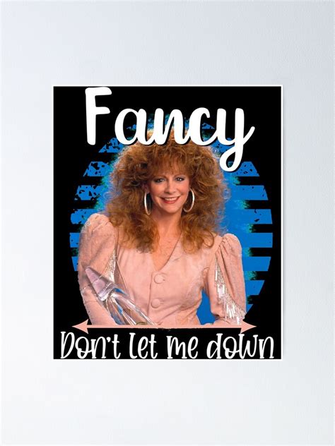 Fancy Funny Reba Cute For Fans Poster For Sale By Kaiabartell Redbubble