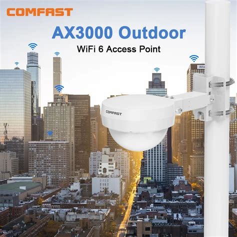 Comfast Wifi6 High Power Ax3000 Outdoor Wireless Repeater Ap