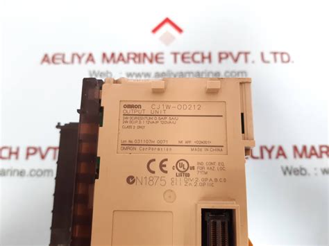 OMRON SYSMAC CJ W OD PLC OUTPUT UNIT MODULE Aeliya Marine