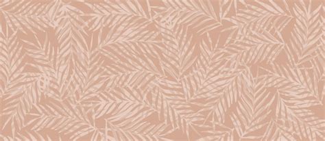 열 대 정글 나뭇잎 원활한 패턴 배경 열 대 포스터 디자인 프리미엄 벡터