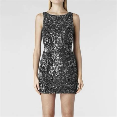 All Saints Dresses All Saints Embellished Black Sequin Dress Poshmark
