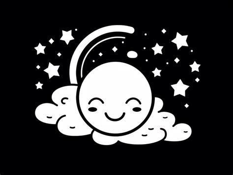 Mesmerizing Moonlight Coloring Coloring Page