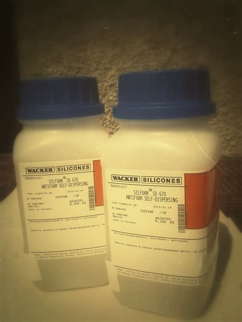 Silfoam® Sd 670 самодиспергуючий силіконовий піногасник для фарб