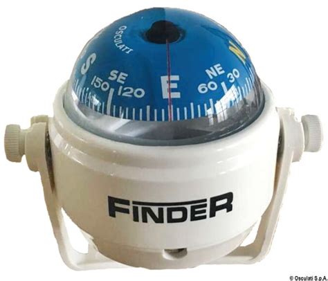 Finder Compass 2 58 Top Mounted Blackblack Code 2517201 Sailor Mall