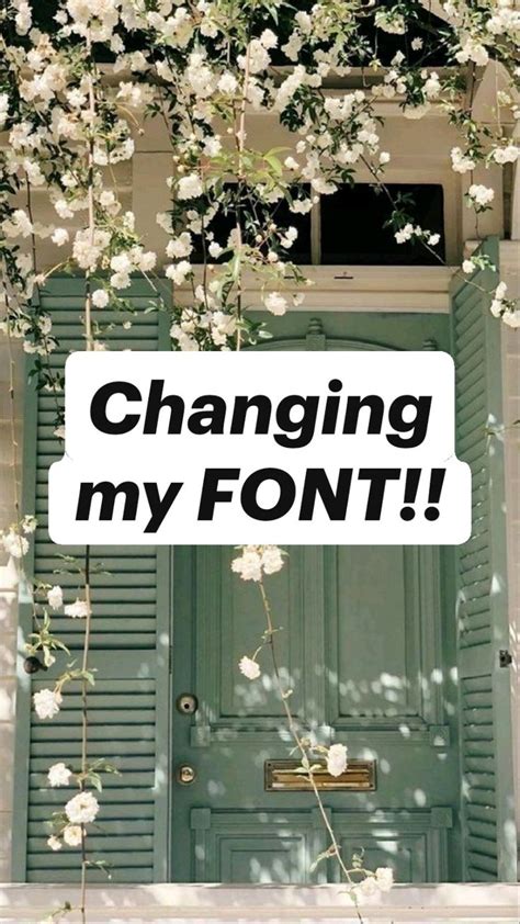 Changing My FONT But I Ll Use The Other Ones Too Sometimes Fonts Change Change Me