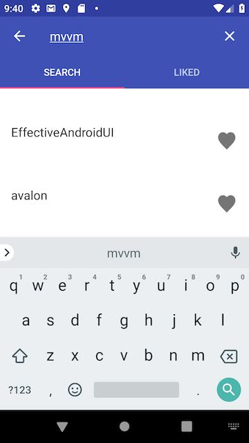 Github Firstthumbgithubbrowser Sample Android Application In Kotlin With Mvvm Databinding