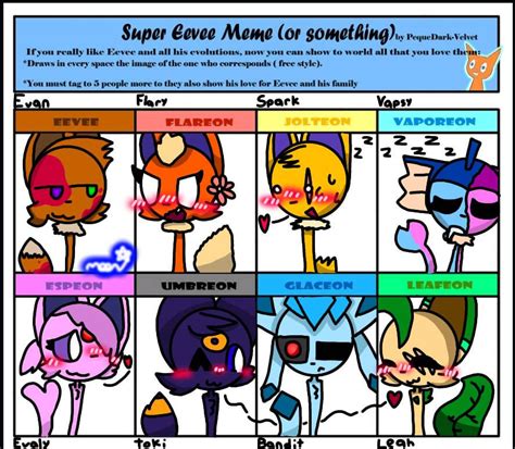 Super Eevee Meme Part 1 Ig By Moonstarlaumbreon On Deviantart
