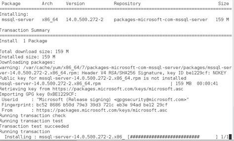 Sql On Centos Mssqltrek