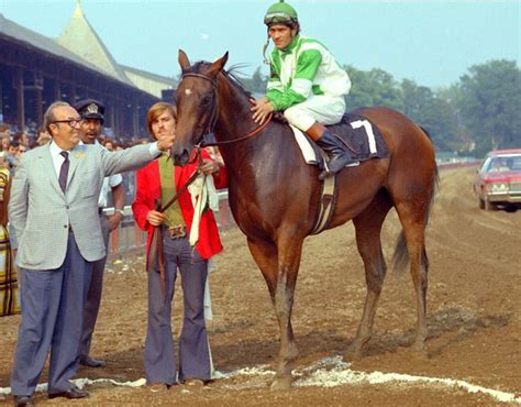 La Prevoyante John Leblanc Up In The Winners Circle For The 1972
