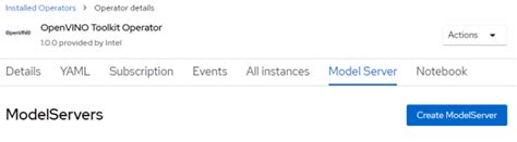 Perform Inference Using Intel Openvino Model Server On Openshift Red
