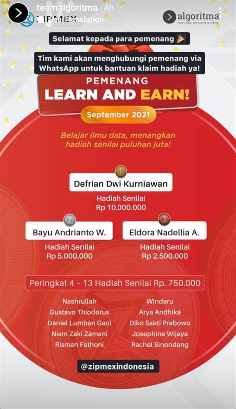 Bayu Andrianto Wirawan On Linkedin Datascience Learndatascience