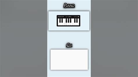 Piano Made With The Help Of Html Css Javascript For Source Code Follow