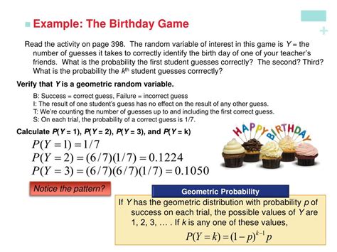 Ppt Section 63 Binomial And Geometric Random Variables Powerpoint